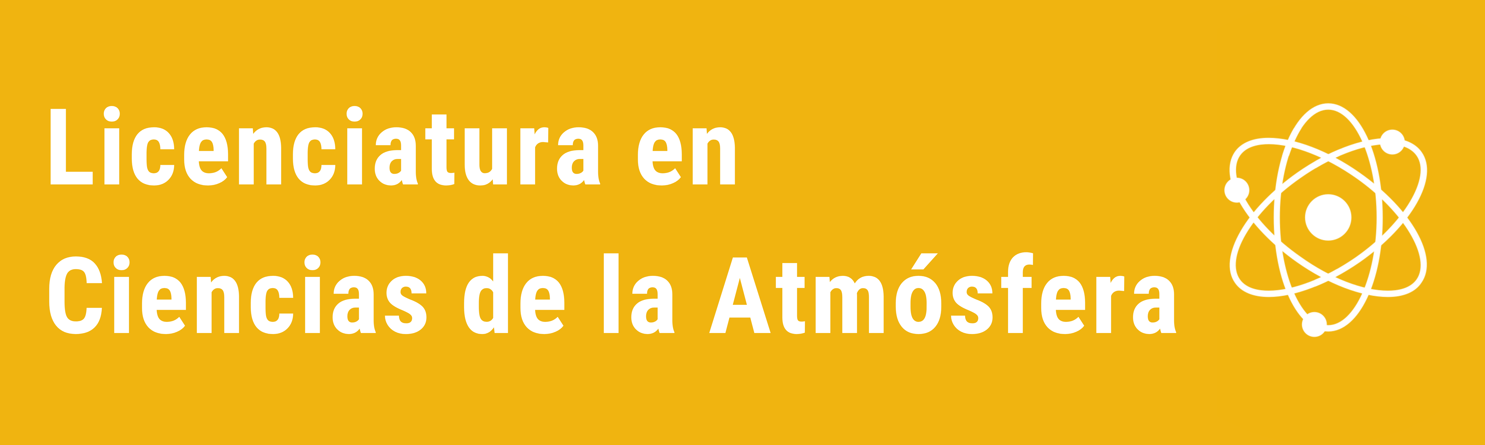 Licenciatura en Ciencias de la Atmósfera